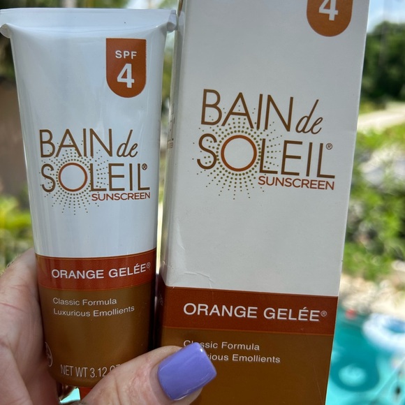 bain de soleil | Bath & Body | Orange Gele Sunscreen Spf 4 | Poshmark